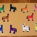 Color Matching - Horse Colors - Printable File Folder Game PDF Download ...