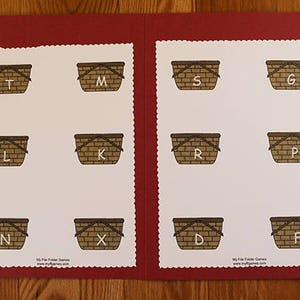 Ending Sound Sort - Printable File Folder Game PDF Download ...