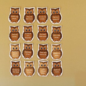 Fact Opinion - File Folder Game - Little Owl - Printable PDF Download ...