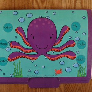 Vowels- Octopus Vowels - Printable File Folder Game PDF Download ...