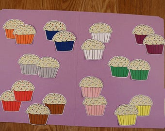 Color Matching Ice Cream Colors Printable File Folder Game | Etsy
