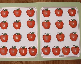 Upper/lowercase Letters - Gumball Letters - Printable File Folder Game ...