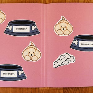 Punctuation - Snack Time -file Folder Game - Printable PDF Download ...