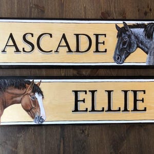 Hand Painted Stall Sign - Etsy