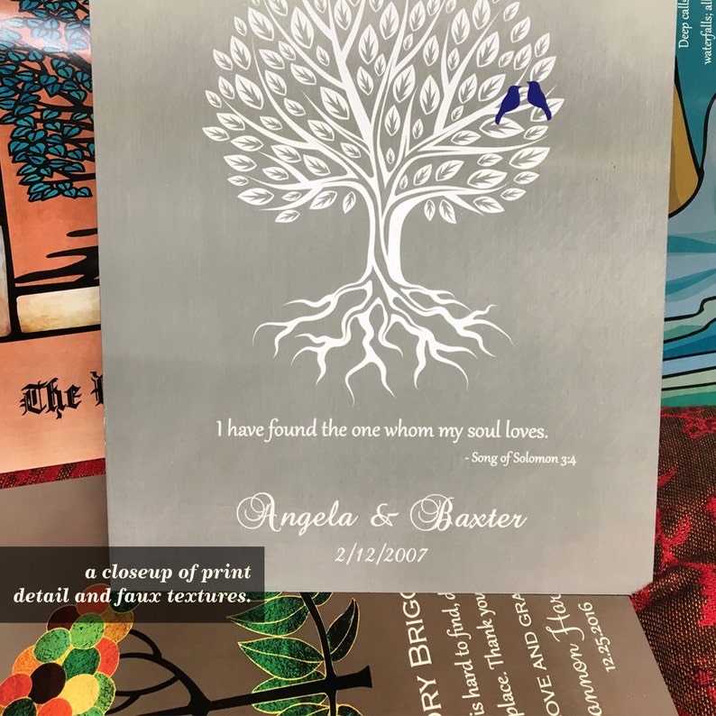 Personalized Family Tree of Life Love Forgiveness Poem 10th Wedding ...