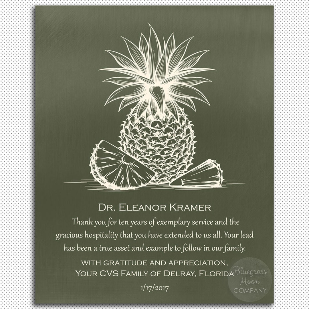 Personalized Business Anniversary, Work Anniversary, Gift for Staff ...