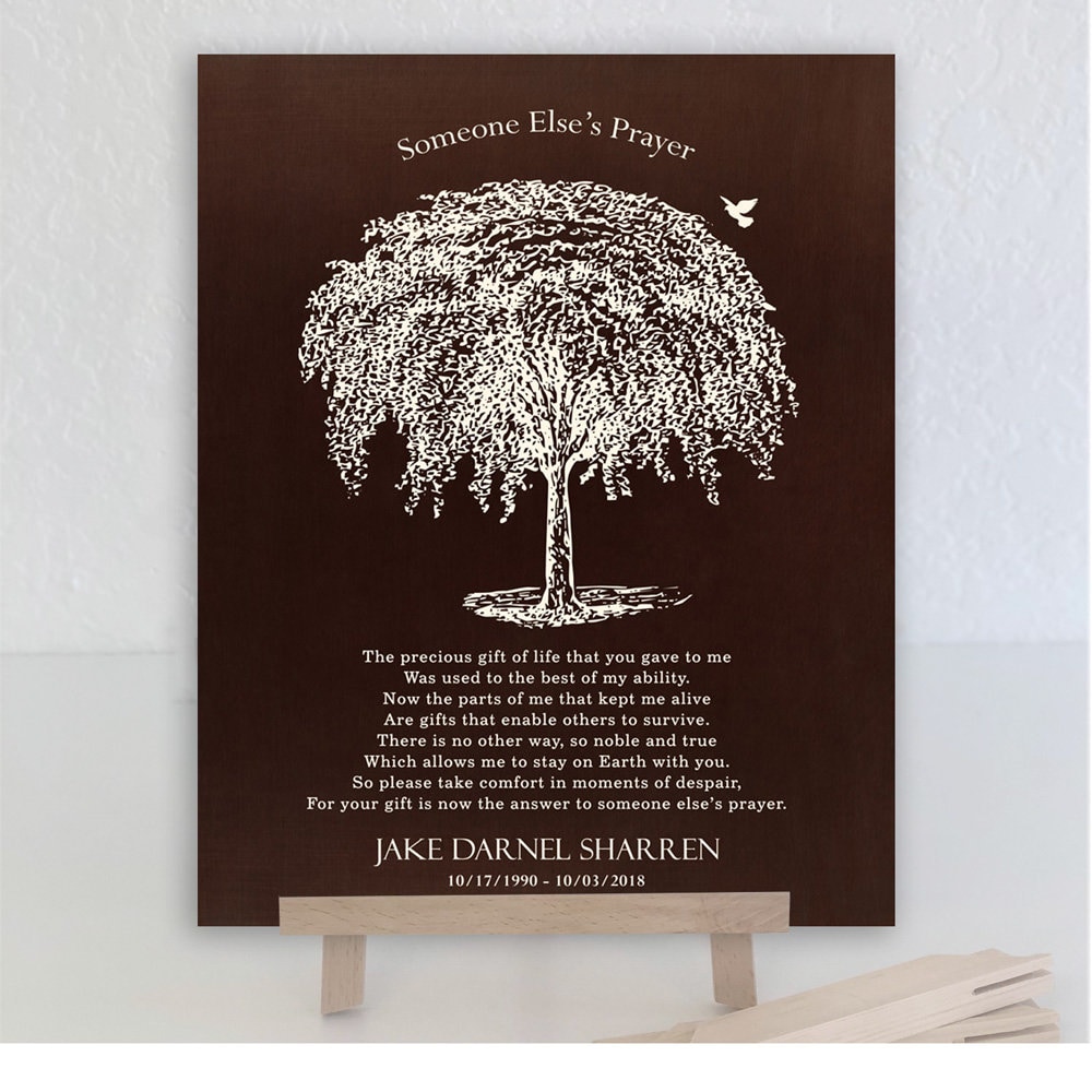 Organ Tissue Donation And Poem