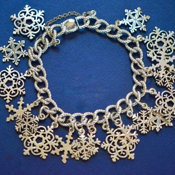 Snowflake Bracelet - Etsy