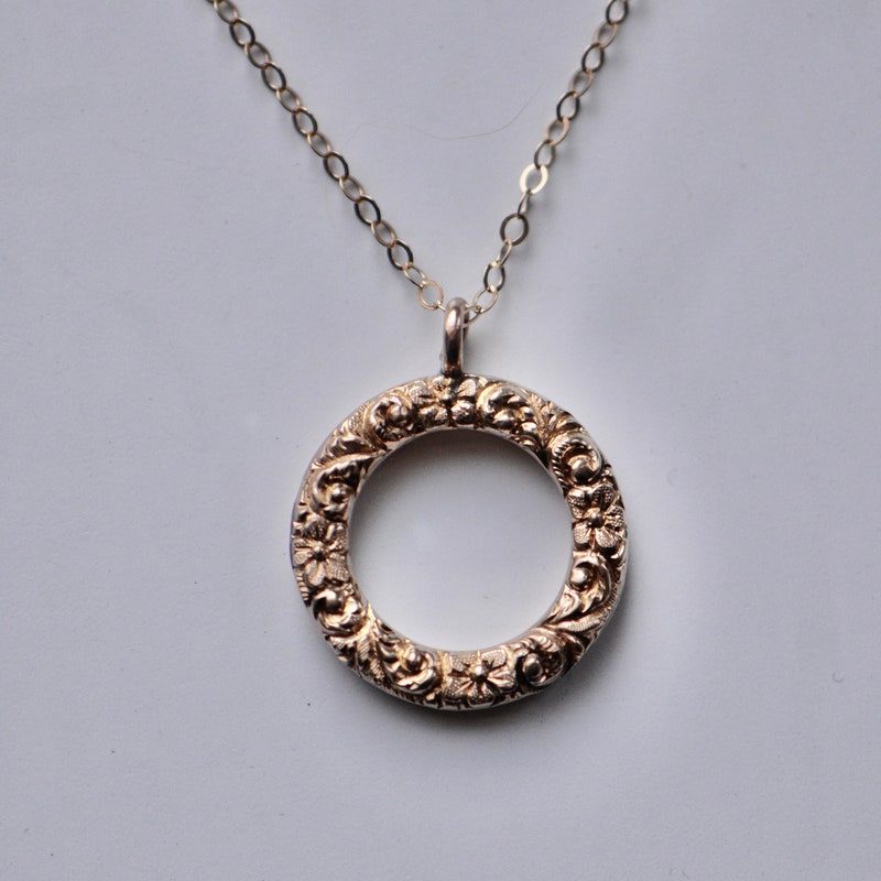 Circle Pendant - Etsy