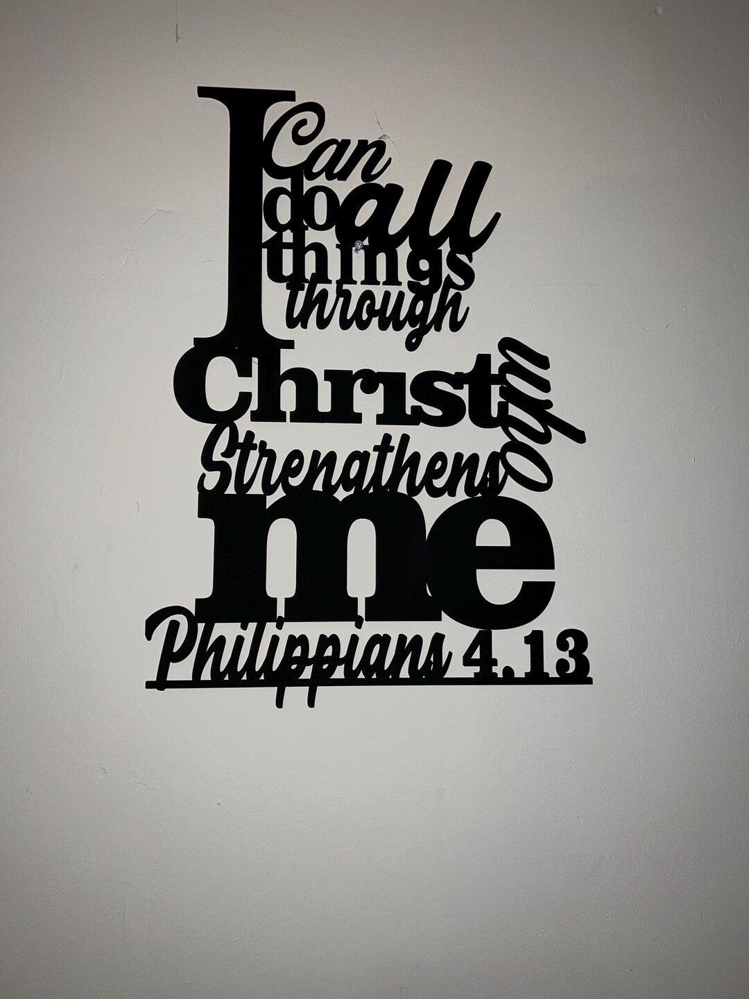 Philippians 4:13 Laser Cut File - Etsy