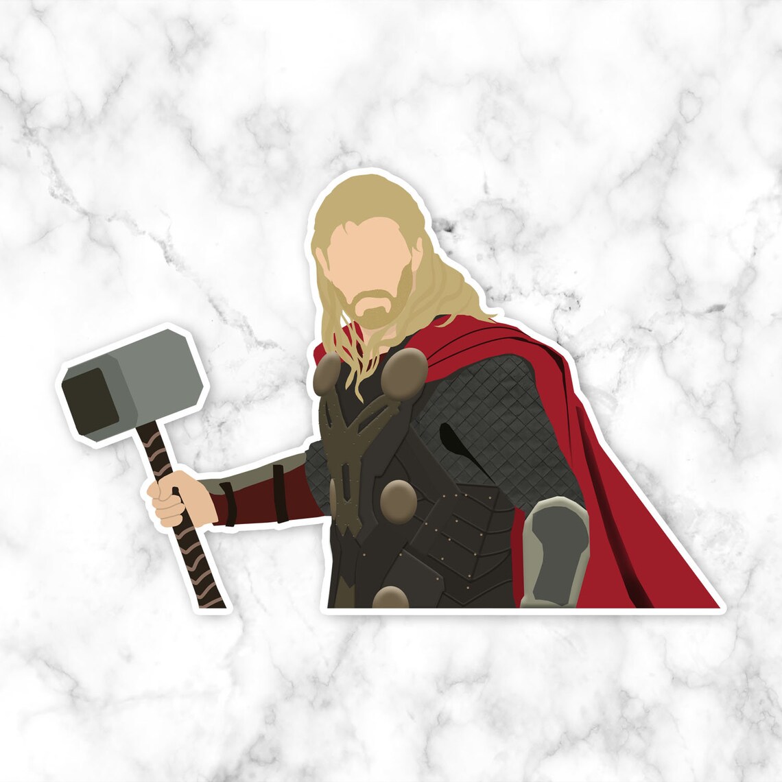 Thor Sticker Laptop Stickers Decal Notebook Mac | Etsy