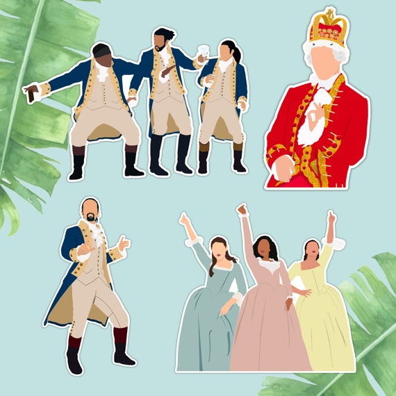 Paper & Party Supplies Labels Hamilton inspired Sticker Pack Lin Manuel ...