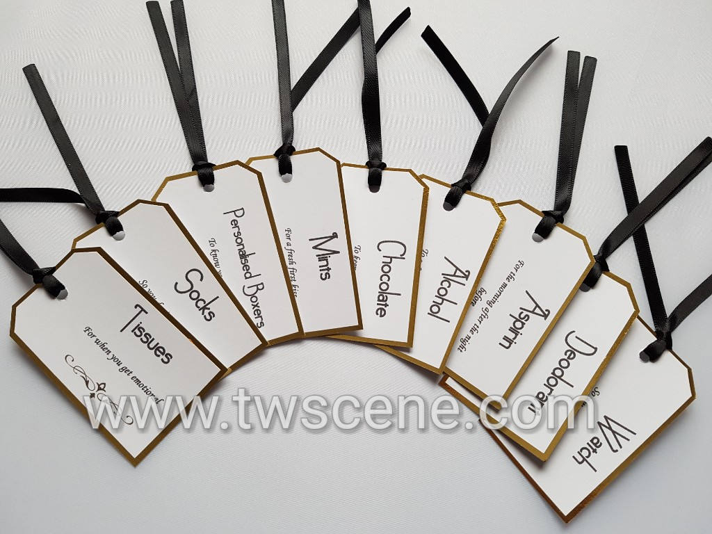 Pack of 9 Groom Tags You Choose Backing Colour - Etsy UK