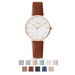 Womens Watch 32mm Petite, White Textured Dial, Stainless Steel, Watch ...