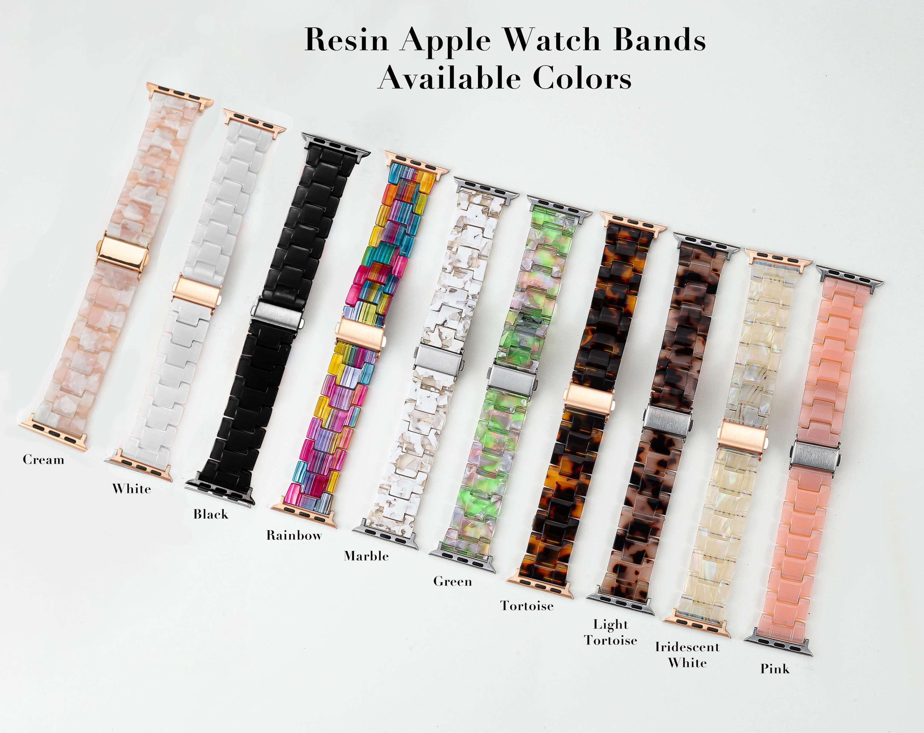 Women's Watch Band, Resin Watch Band, Watch Band Women, 40mm, 38mm ...