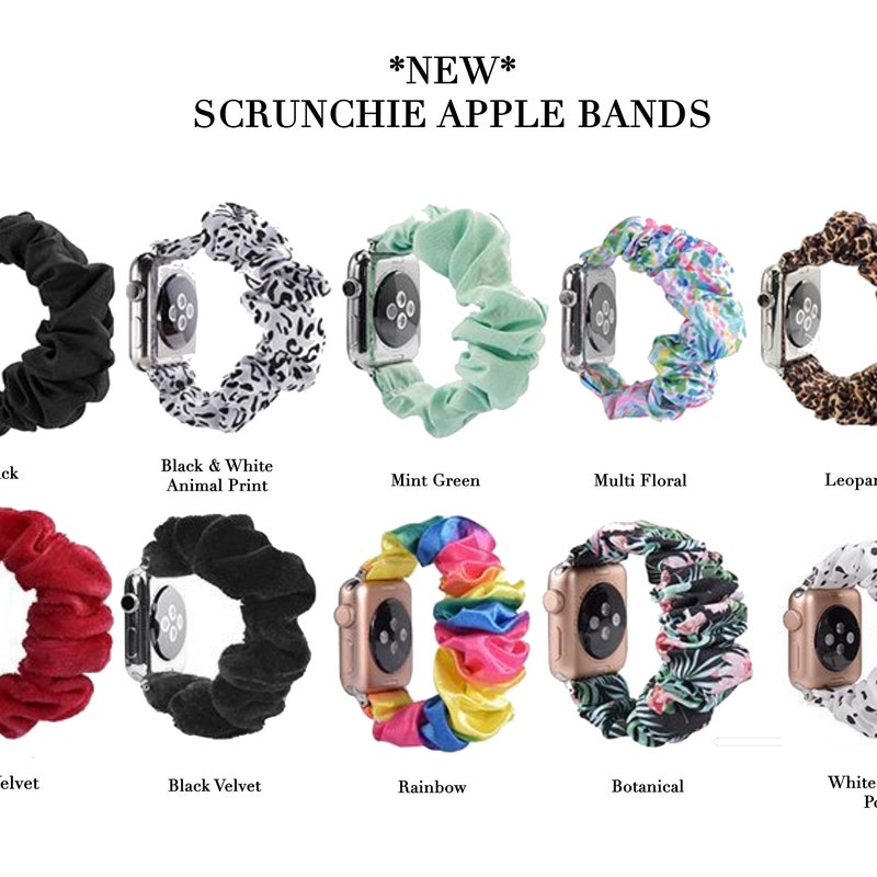 Scrunchie Watch Band - Etsy
