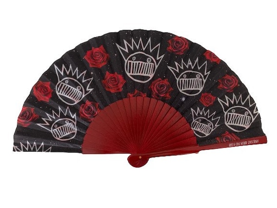 Ween Roses Are Free Hand Fan | Etsy