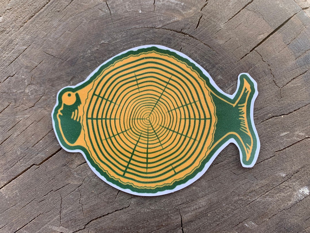 Timber Fish Stickers (2) - Etsy