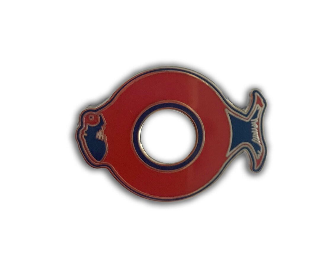 Donut Fish Pin - Etsy