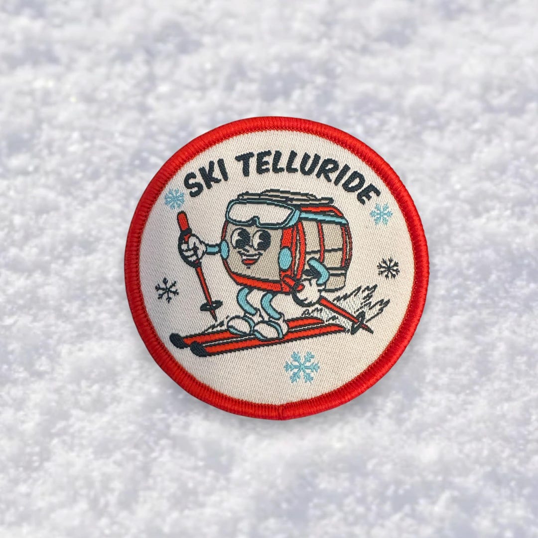 Ski Telluride Gondola Gus Patch - Etsy