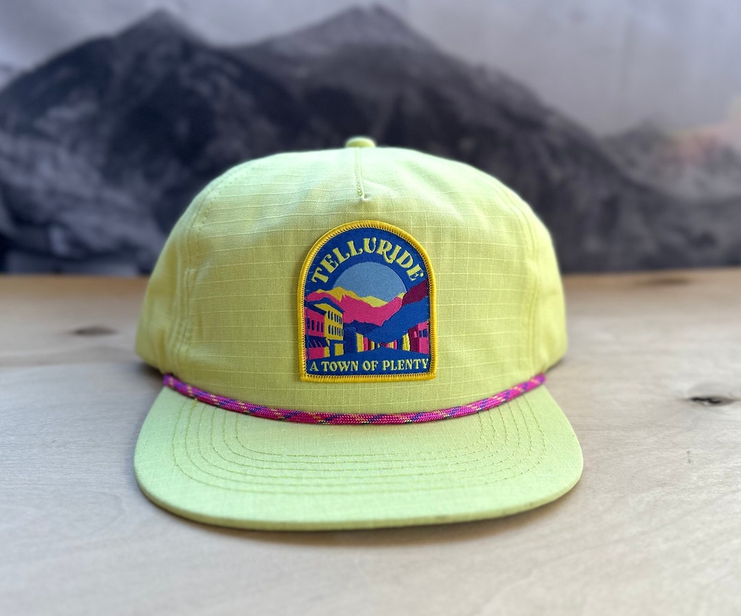 Telluride Alpenglow Ripstop Cotton Hat Yellow - Etsy