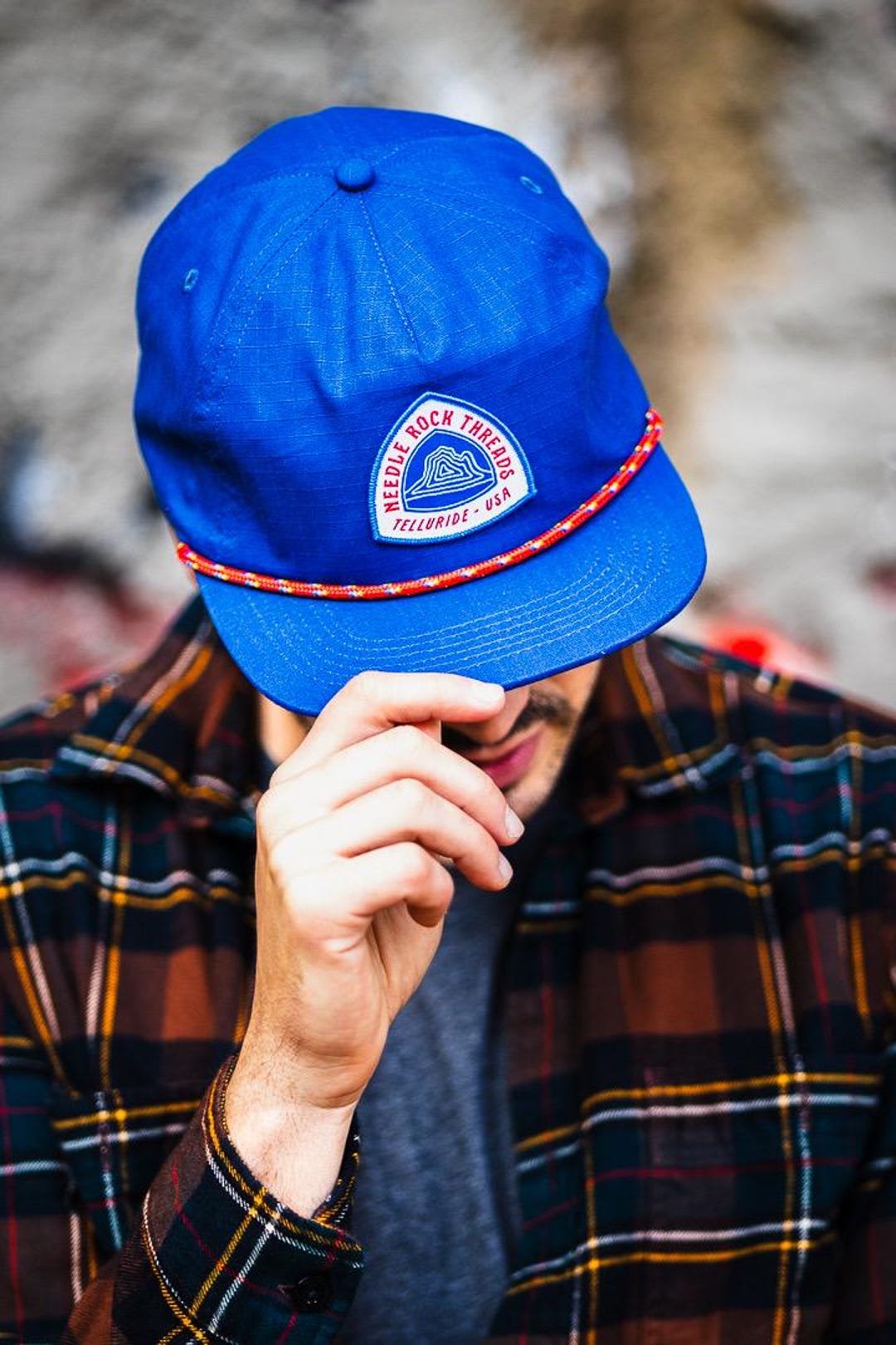 Needle Rock Threads Ripstop Hat - Blue - Etsy