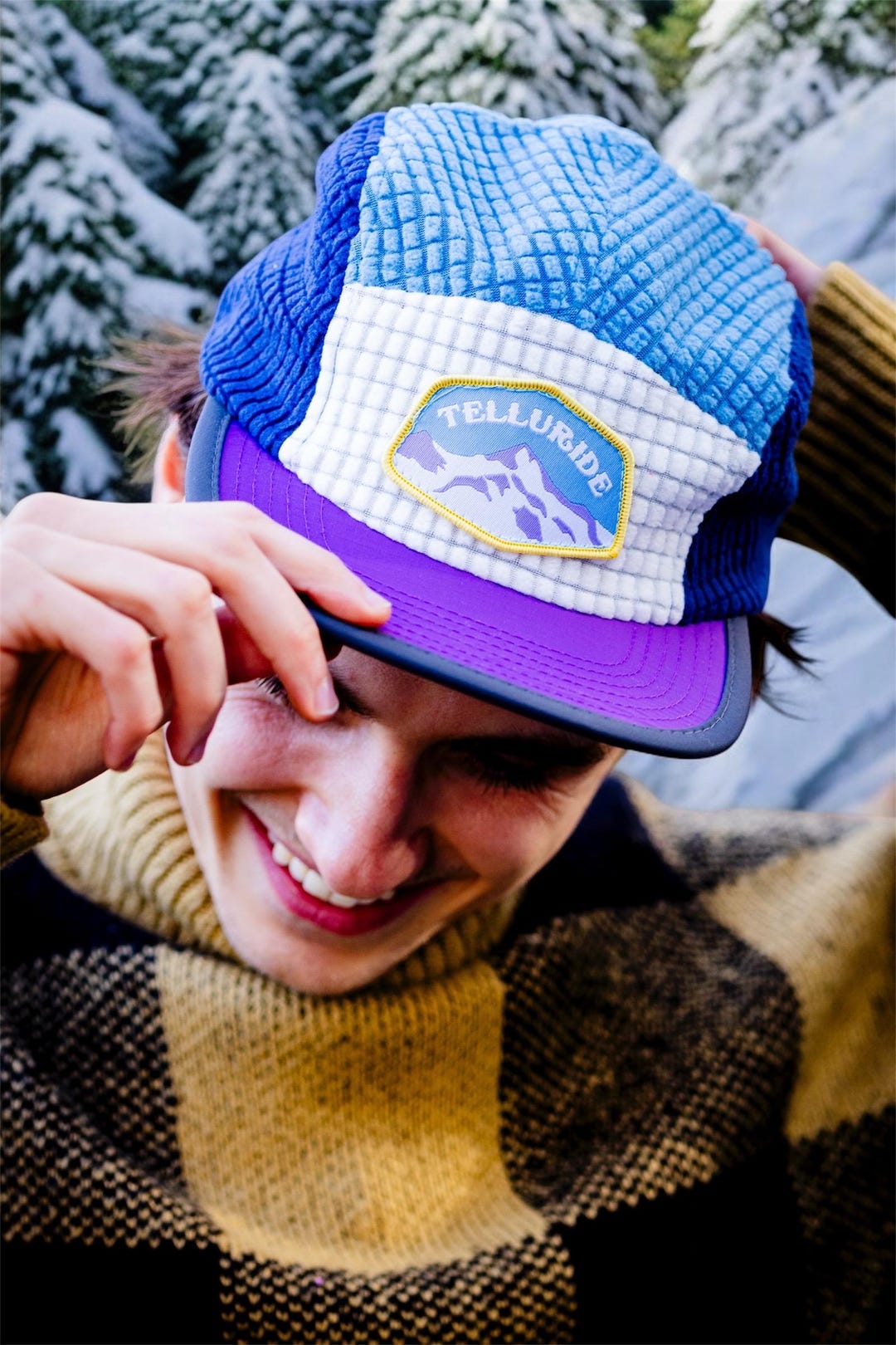 Telluride Wilson Grid Fleece Camp Hat - Etsy
