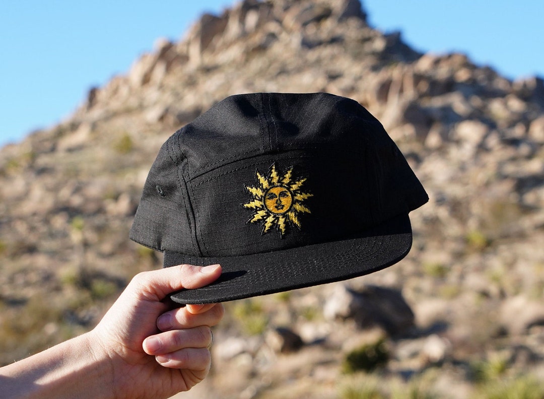 Orange Sunshine Sun Bolt Camp Hat - Etsy