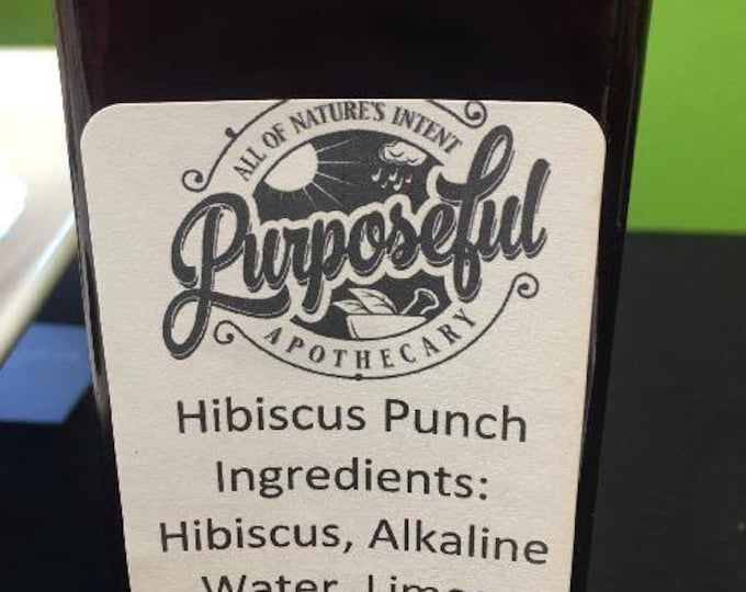 Hibiscus/sorrel/zobo/ Refreshing Alkaline Drink - Etsy