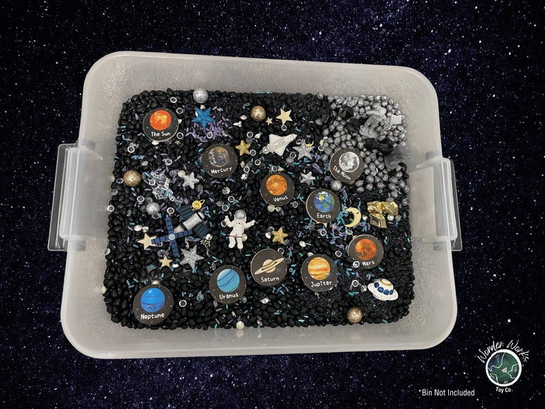 Space Explorer Sensory Bin Kit Solar System Sensory Bin - Etsy