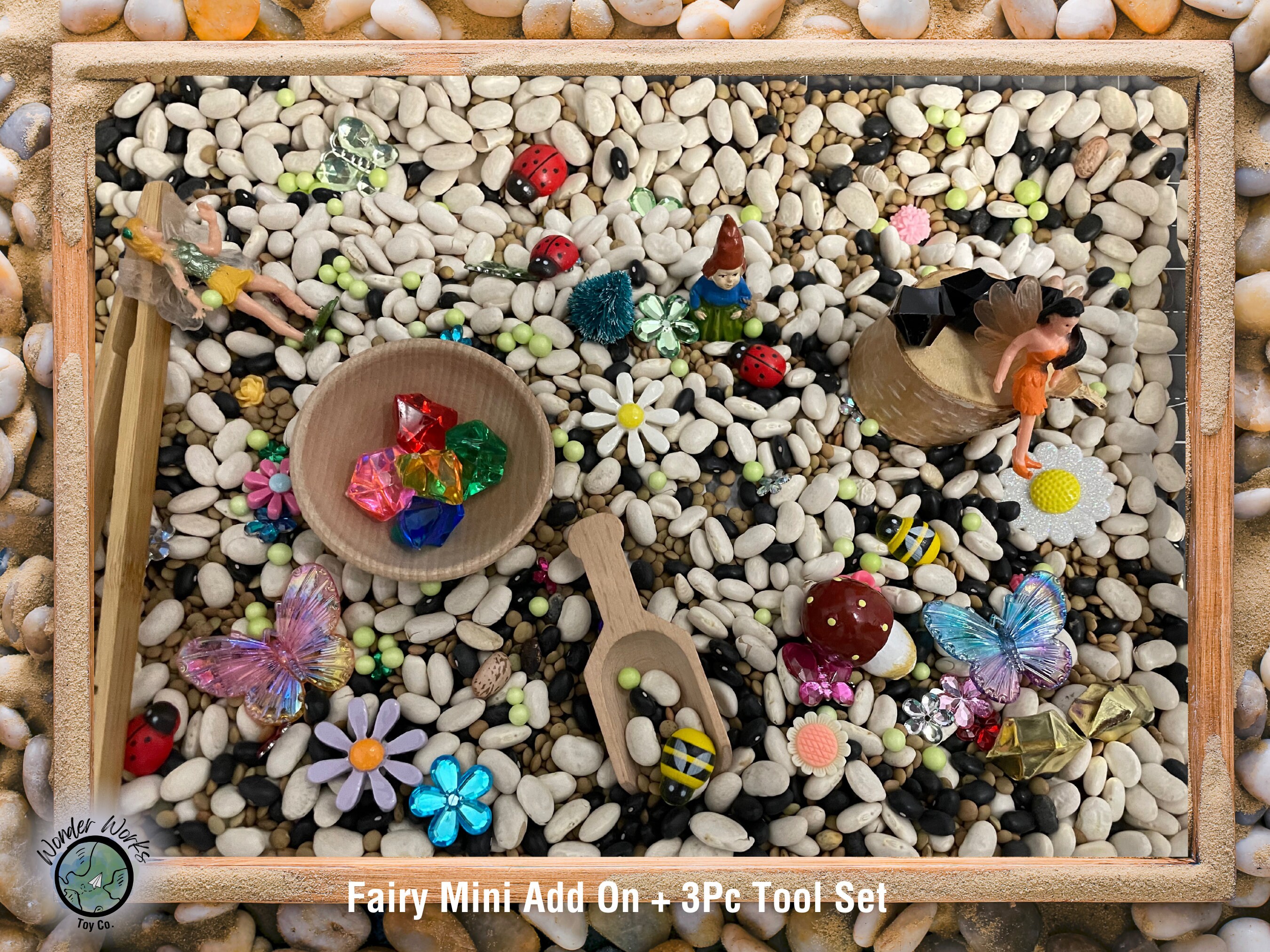 Spring Sensory Bin Filler, Sensory Bin Base, Montessori Bin Base, Open ...