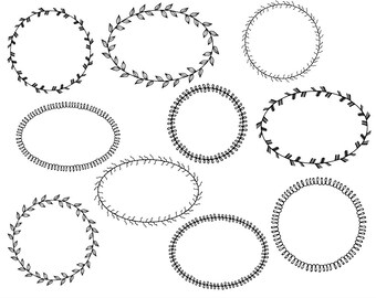 Fancy Circle Border - Etsy