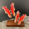 Yellow Dancing Butterflies Sculpture - Etsy
