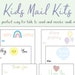 Kids Mail Kits, Kids Stationery, Digital Download, Summer Activity for ...