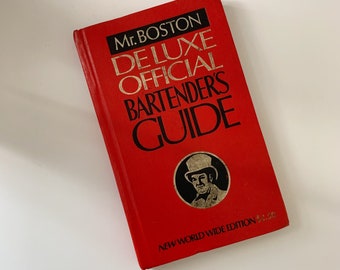 Bartenders Guide - Etsy