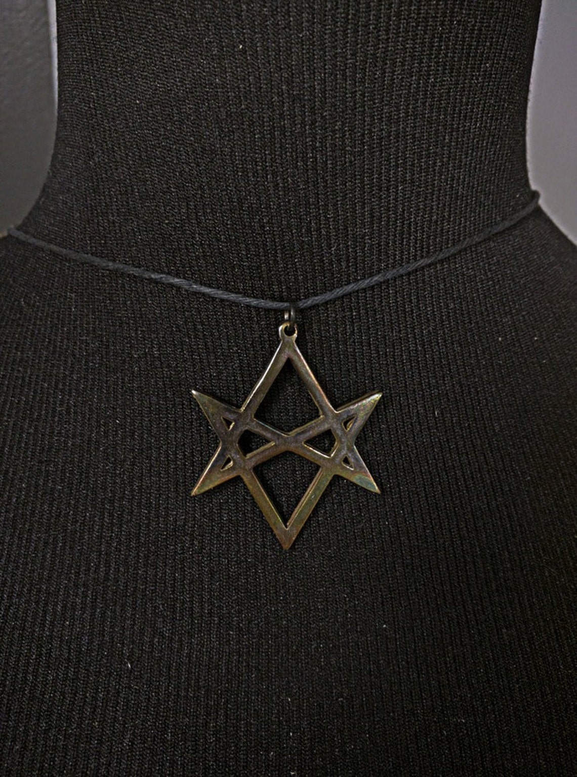 Thelema Unicursal Hexagram Pendant Necklace - Etsy