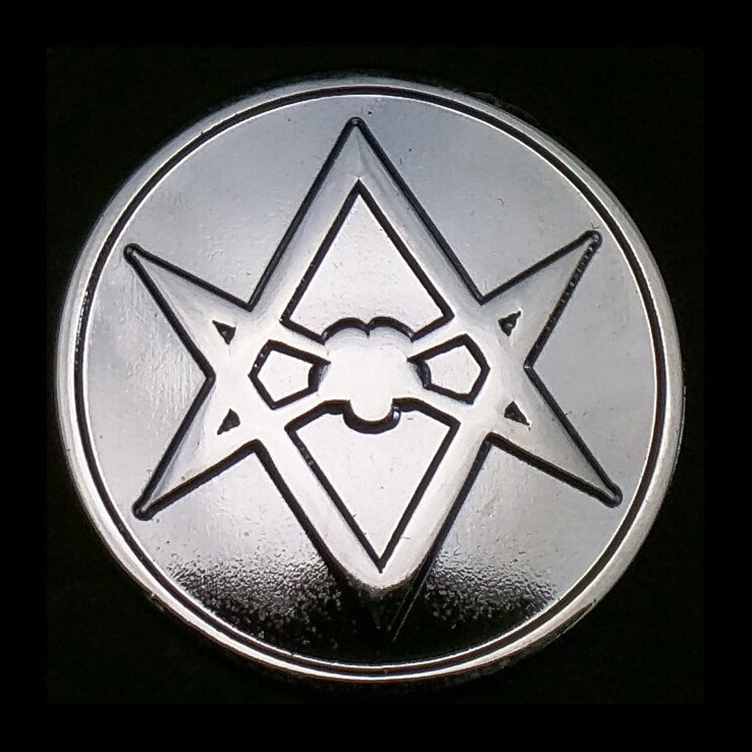 Thelema Unicursal Hexagram Sigil Lapel Pin - Etsy Australia