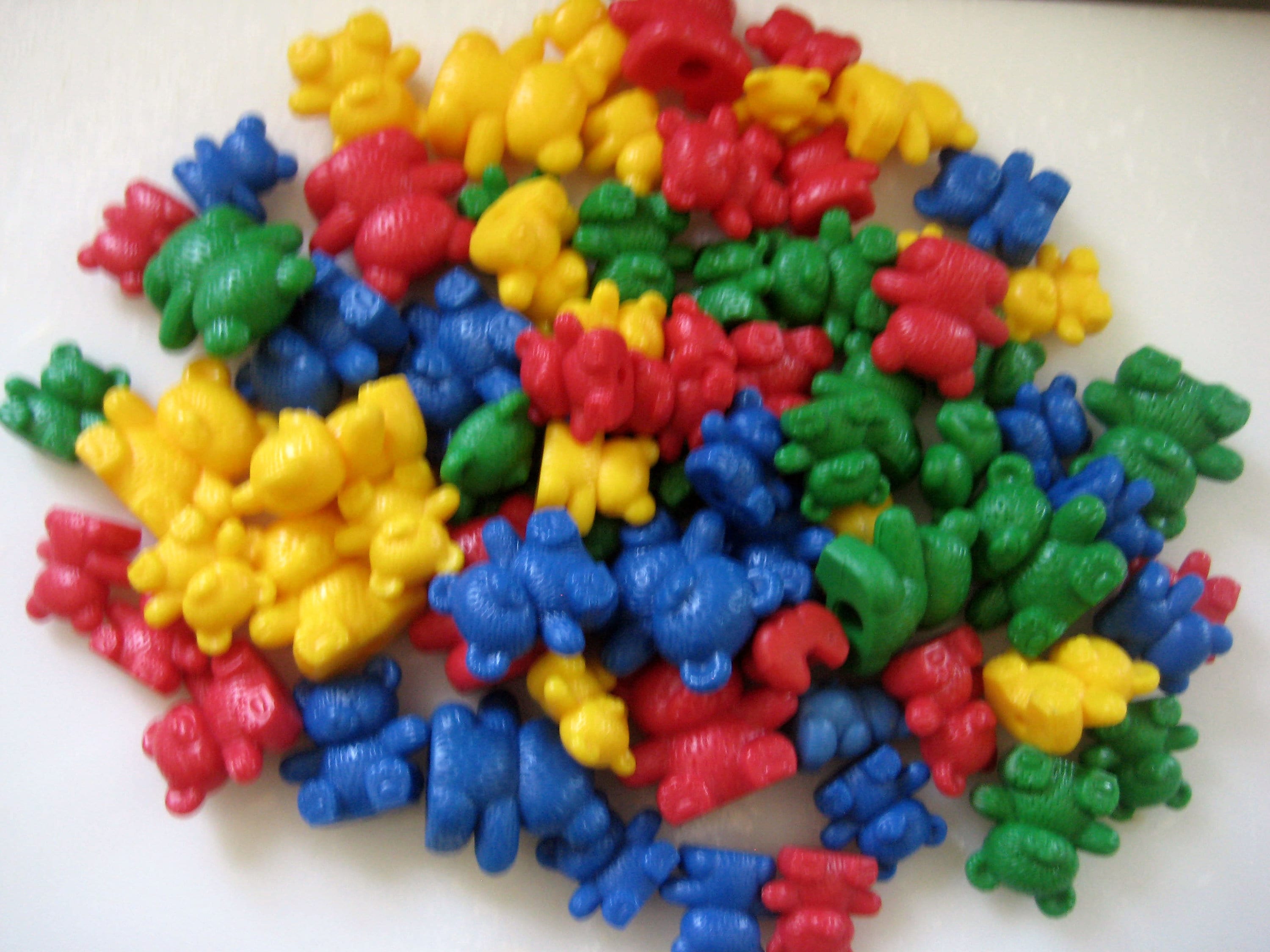 Counting Bears Primary Colors Preschool Early Elementary | Etsy