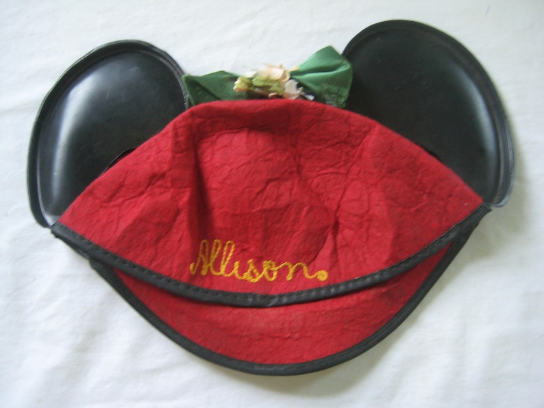 Mickey Mouse Club Hat Mickey Hand Puppet Disney Collector - Etsy