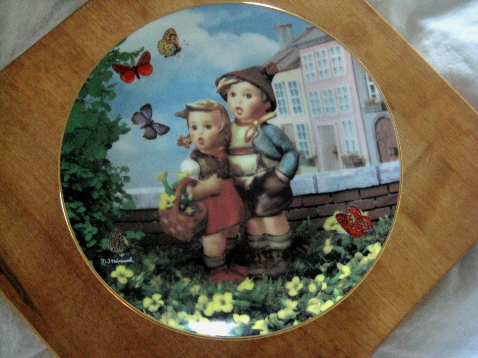 M.J. Hummel little Companions Plate Collection | Etsy