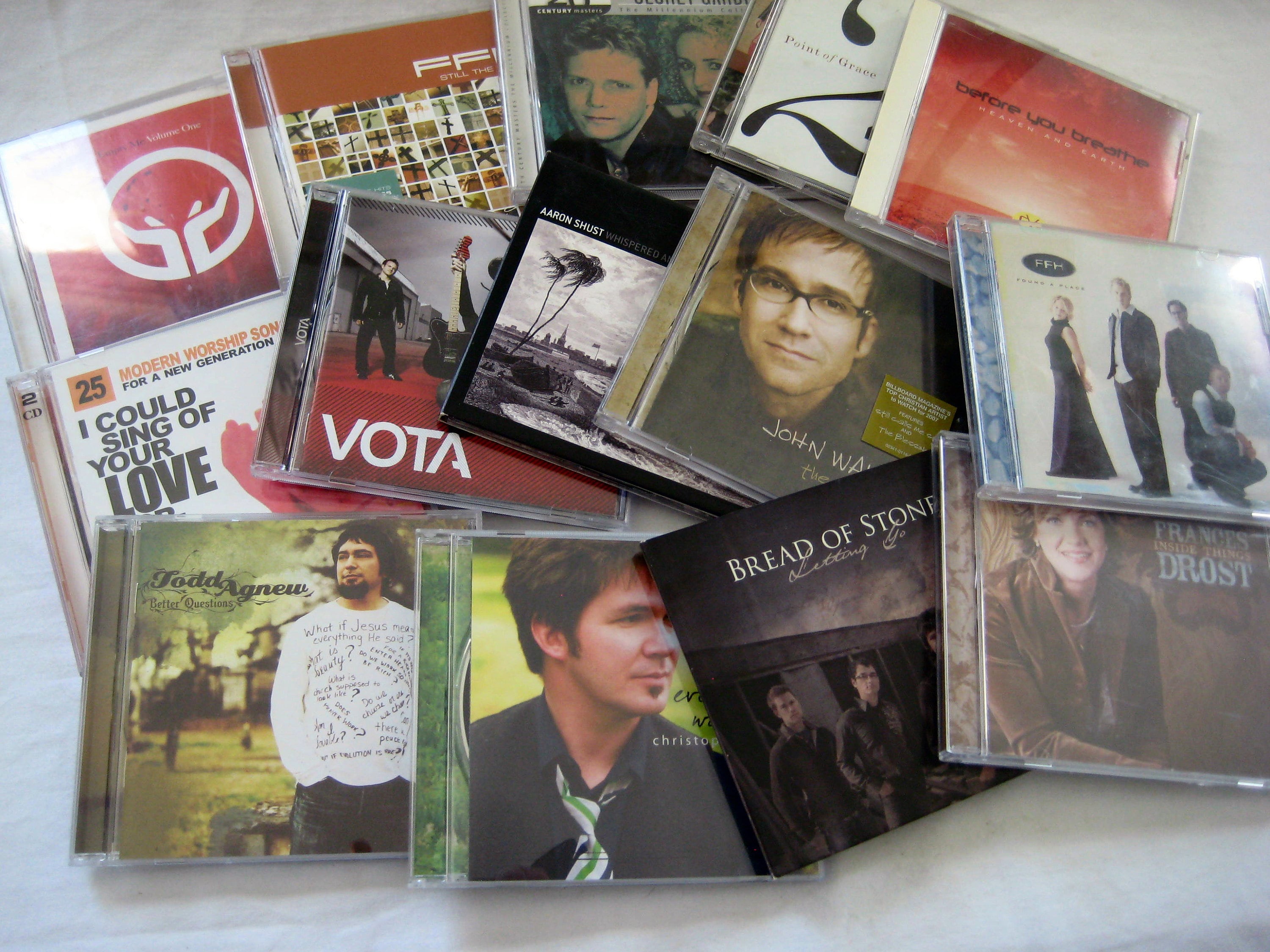 Contemporary Christian Music 16 Cd's 1990's 2000 - Etsy
