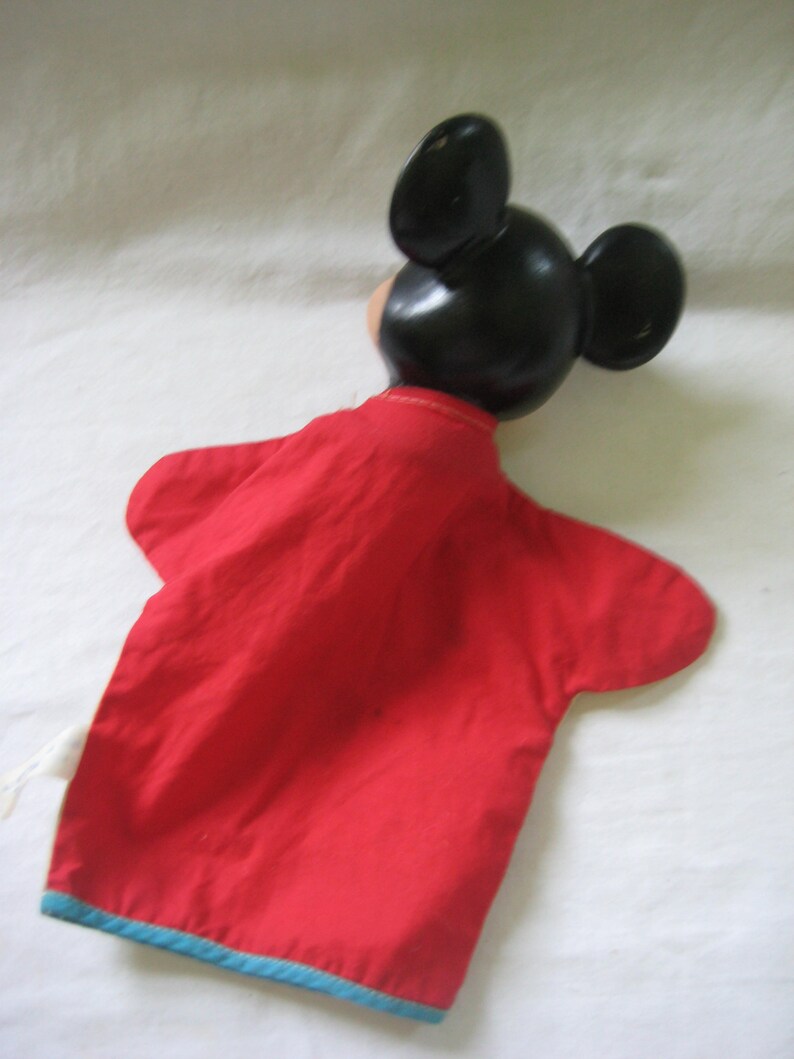 Mickey Mouse Club Hat Mickey Hand Puppet Disney Collector - Etsy