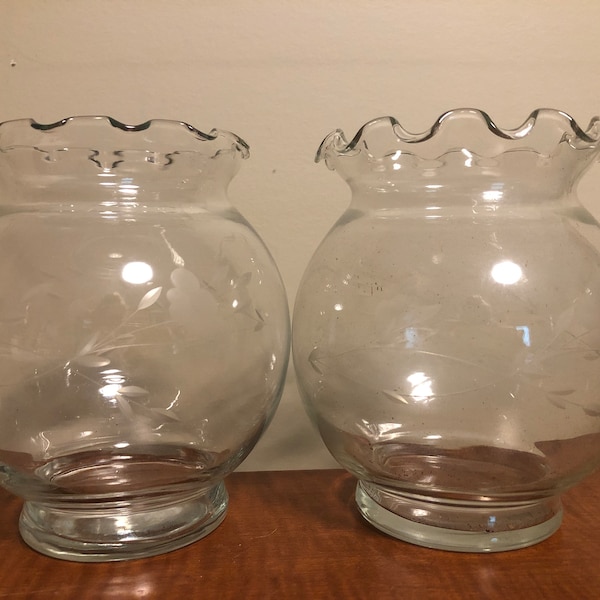 Princess House Heritage Crystal Vase - Etsy