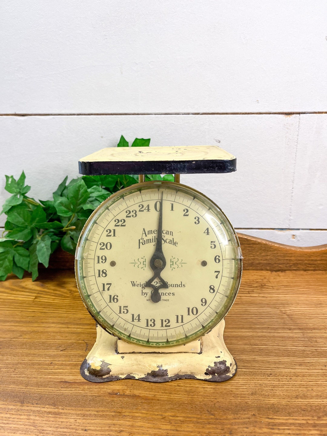 Vintage 1920s American Family Scale // Antique Scale // Vignette ...