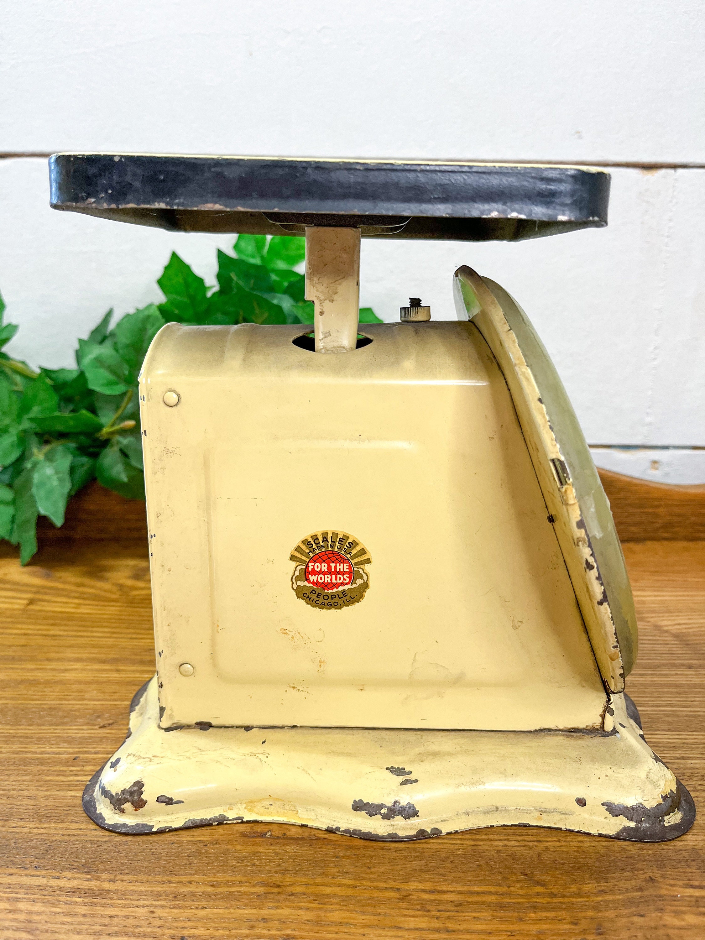 Vintage 1920s American Family Scale // Antique Scale // Vignette ...