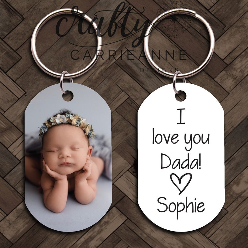 Dad Keychain - Etsy