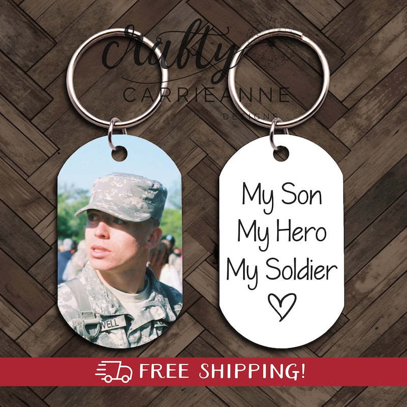 Army Keychain - Etsy