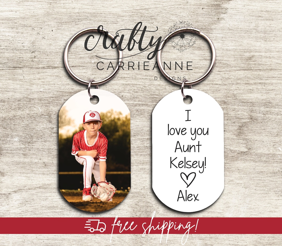 Personalized Aunt Keychain, Best Aunt Ever, Custom Auntie Gifts, Custom ...
