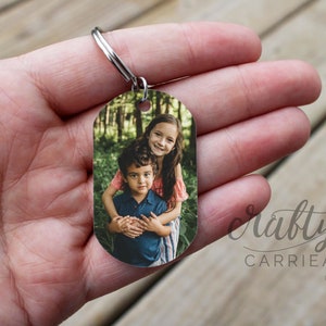Drive Safe Daddy Custom Photo Keychain, Dad Gift From Kids ...