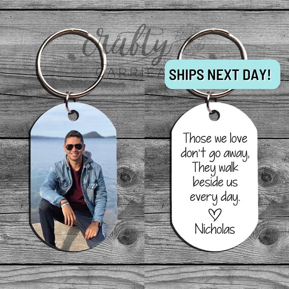 Those We Love Don't Go Away Sympathy Gift Loss of - Etsy